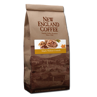 maple walnut crunch bag | New England Coffee